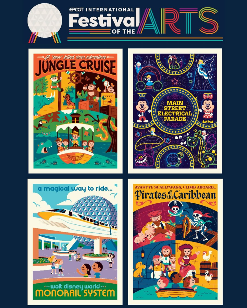 Dave Perillo's Disney Attraction Posters & Postcards: A Complete List ...